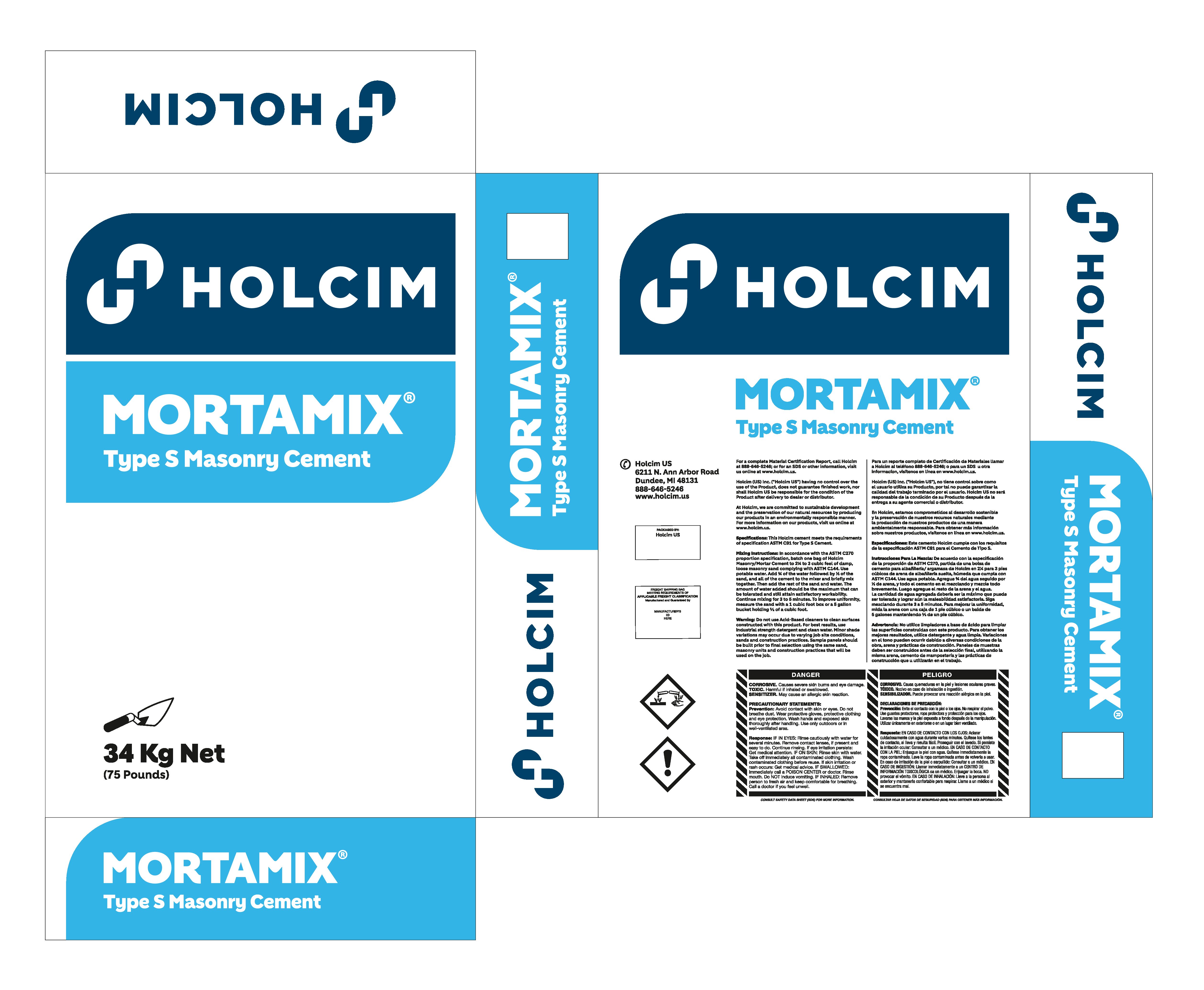 75# Holcim Masonry S - Georgia Landscape Supply