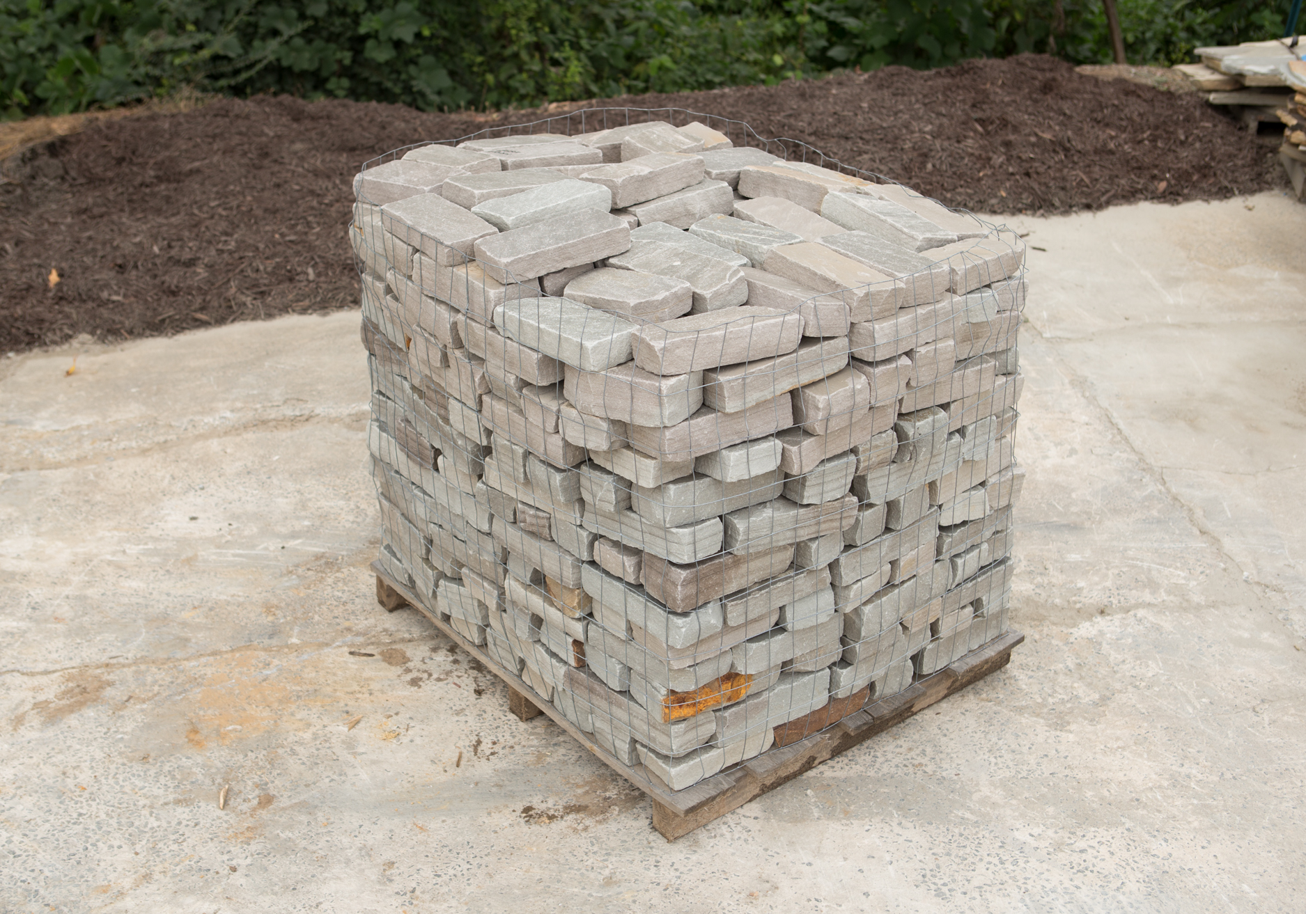 Tumbled Blue Cobblestone - Georgia Landscape Supply