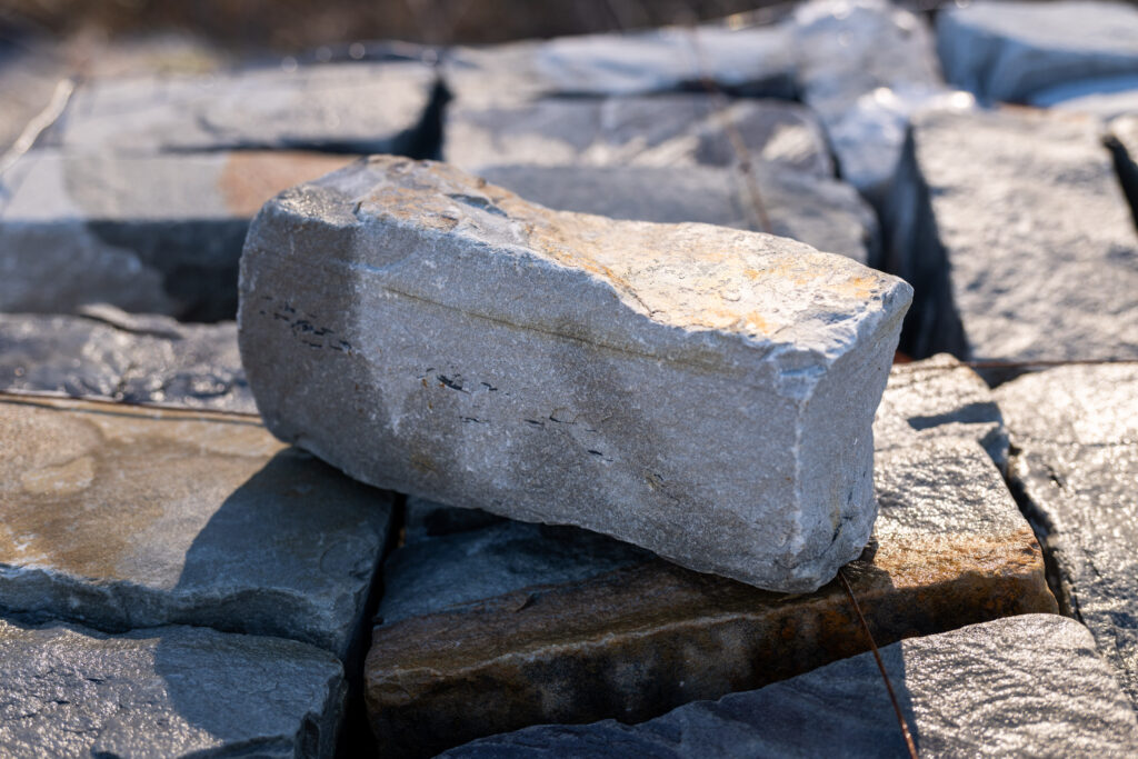 Tumbled Blue Cobblestone - Georgia Landscape Supply