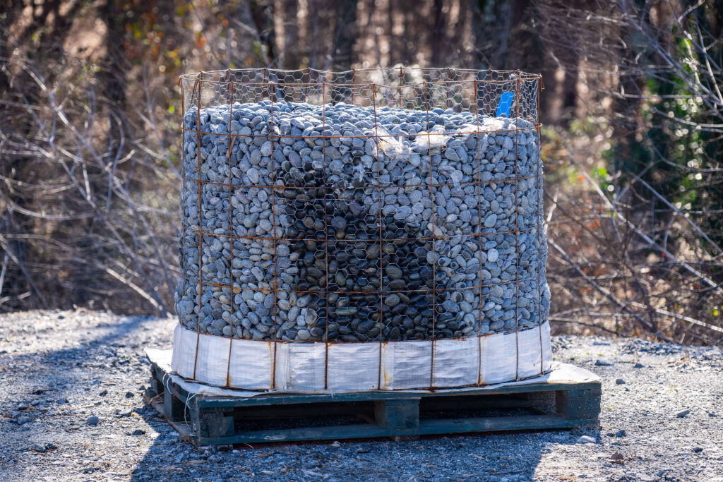 .5”-1" Mexican beach Rock Pallet