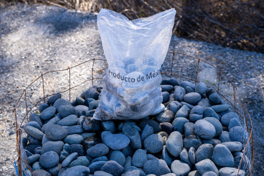 Mexican Beach Rocks 3”-5” 50 Pound Bag
